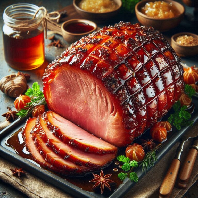 Brown Sugar Glazed Ham Recipe - Cooking Guides