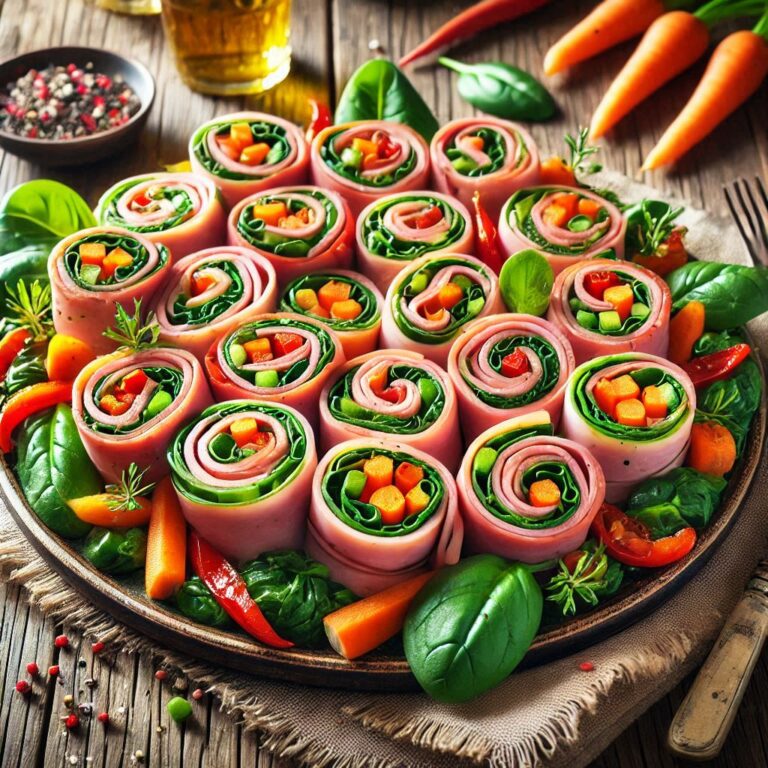 Ham Roll Ups (Ham Rolls Recipe)